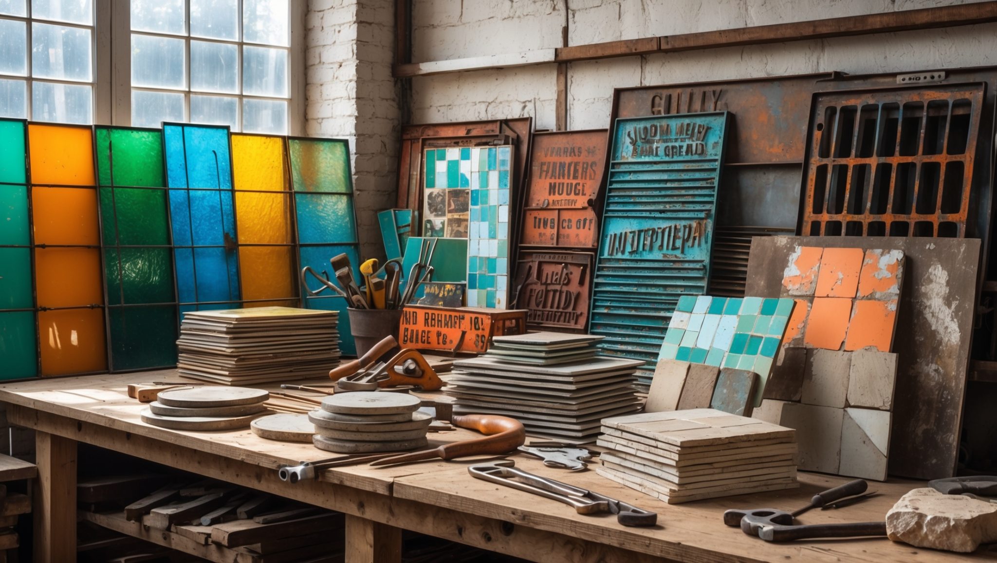 Unconventional Salvage: Unique Materials for Upcycling Projects