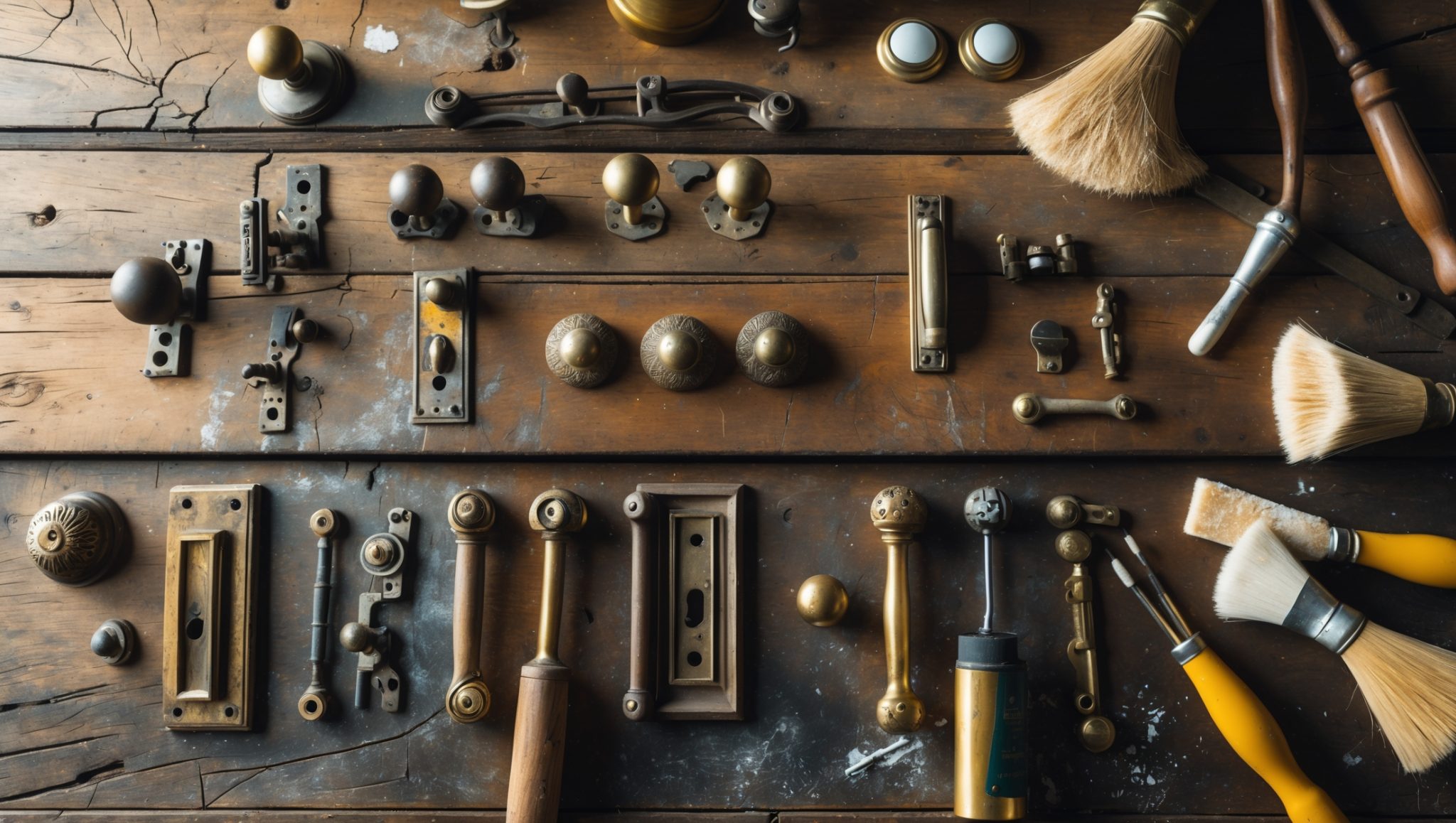 Restoring Salvaged Hardware: Handles, Hinges & Knobs