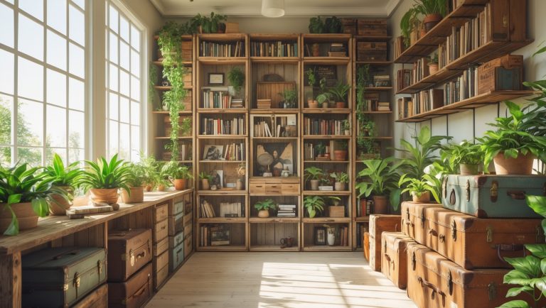 Upcycled Storage Solutions: Creative Salvage for Organized Living